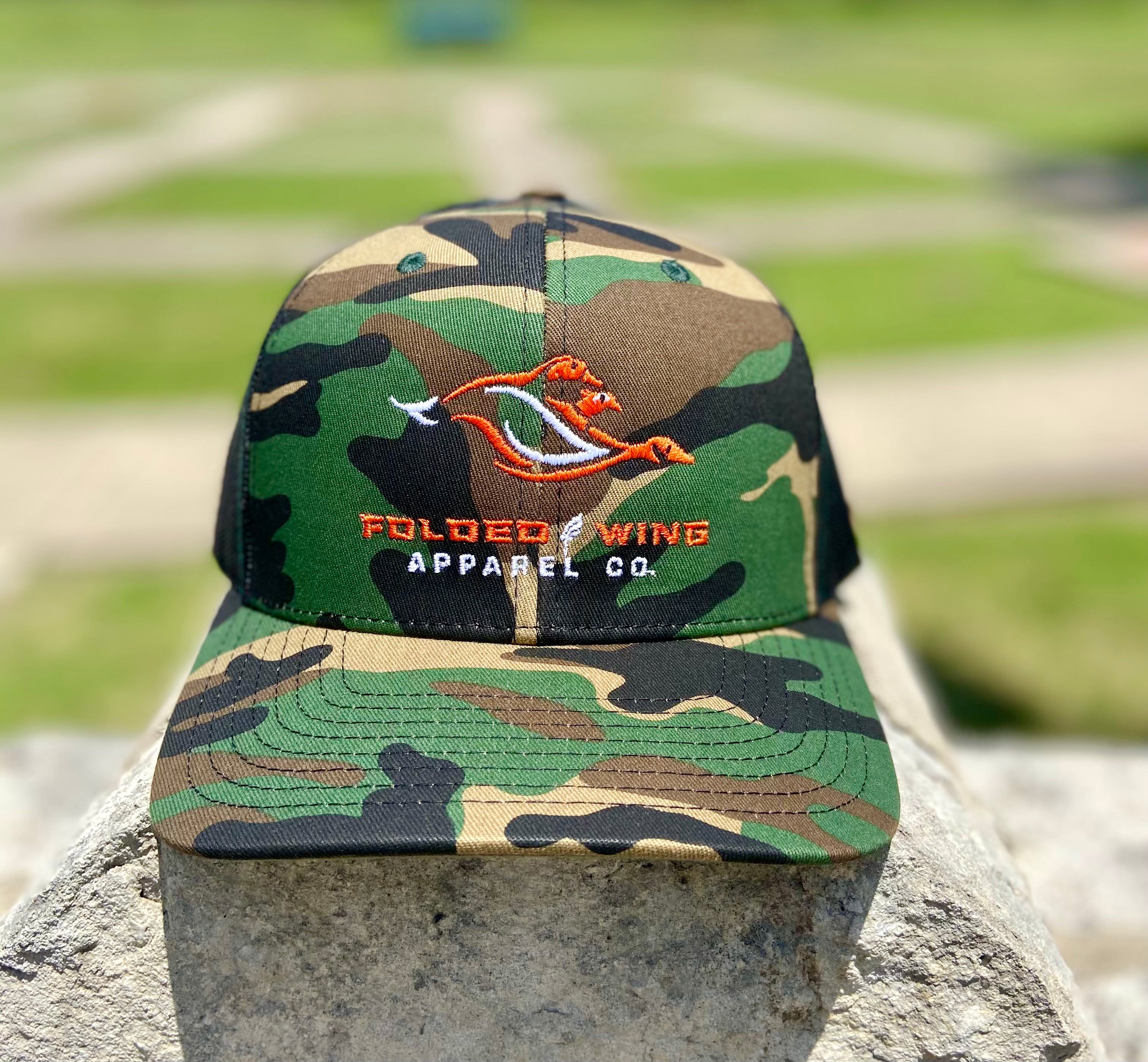 Snapback - Camo on Black – Folded Wing Apparel